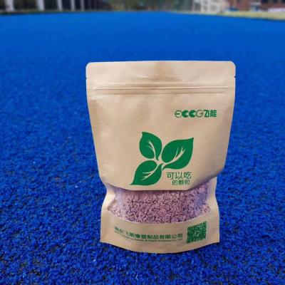 Cina Sorgere di gomma del campo da giuoco dei granelli di taglio all'aperto di EPDM bagnato versa nella pavimentazione di campo giochi in vendita