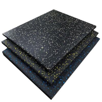 Cina Portable Playground Rubber Floor Tile Interlocking Sport 1m x 1m in vendita