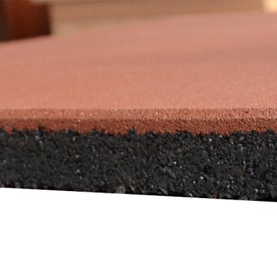 Cina Mattonelle di gomma antiscorrimento che pavimentano la palestra di gomma Mat Rubber Flooring della pavimentazione 8mm della palestra domestica in vendita