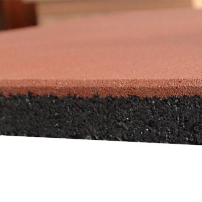 Cina 1mx1m Gym Composite Rubber Flooring Mat Easy Clean For Weight Area in vendita
