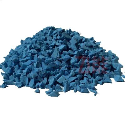 Cina Gli azzurri colorano la sicurezza che di gomma dei granelli EPDM dell'interno appallottola il CE approvato in vendita