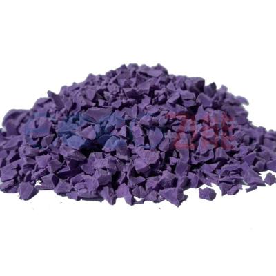 Cina Granelli artificiali molli all'aperto EPDM porpora dell'erba in vendita