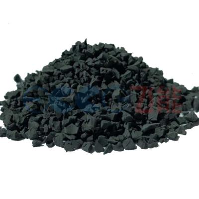 Cina Pavimentazione intermedia dei granelli del campo da giuoco EPDM dei bambini neri in vendita