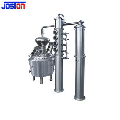Cina Attrezzatura di rame rossa di Reflux Column Distillation del distillatore dell'alcool per il rum Gin Vodka del whiskey in vendita