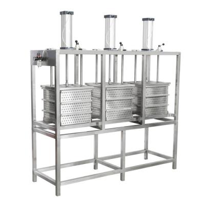 Cina Pressa per formaggio quadrata automatica della macchina utensile sanitaria del formaggio per la centrale del latte in vendita
