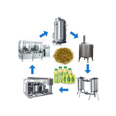 Cina Linea di produzione facile della bevanda di operazione per Honeysuckle Flower Extract Tea Drinks in vendita
