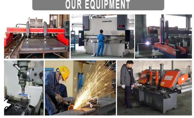 Close-up of drilling mechanism and components