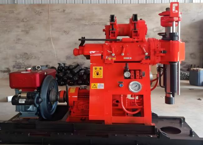 Operator working with drilling rig controls