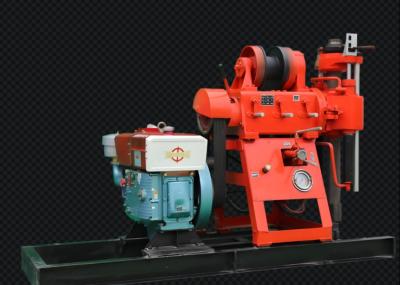 China Portable 100 Meters Water Well Drilling Rig Machine XY-1 Wheels Mounted Mobile Drilling for sale