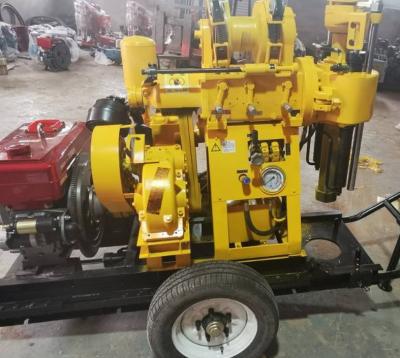 China 150 Meters Electric Water Well Drilling Rig Machine With BW 160 Mud Pump for sale