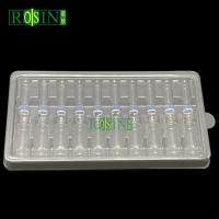 Quality Disposable PET Transparent Plastic Ampoule Packaging Custom For Hospital for sale