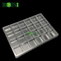 Quality Customized 24 Cavity Plastic Chocolate Tray Food Grade PET For Transportation for sale