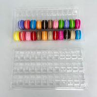 Quality 40 Packs Disposable Macaron Trays Packaging Customizable For Accurate Protection for sale