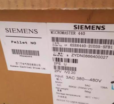 Cina 30kW Siemens Frequency Converter MM440 6SE6440-2UD33-0EB1 CE in vendita