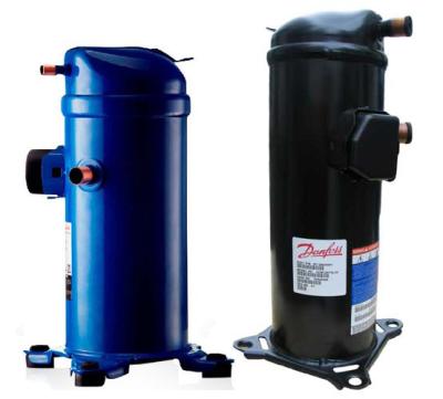 Cina Serie R407C 2.5HP dei compressori HRP/HLP/HCP di refrigerazione del rotolo del condizionamento d'aria dell'esecutore di Danfoss a 10HP in vendita