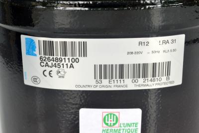 Cina Importazione autentica originale del francese del compressore a vite del compressore CAJ4511A di refrigerazione di Tecumseh in vendita