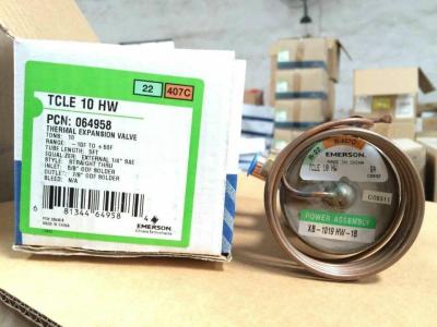 Cina Valvola di espansione di conservazione frigorifera della pompa di calore del condizionamento d'aria della valvola TCLE 10HW di espansione termica di HVAC Emerson Alco in vendita