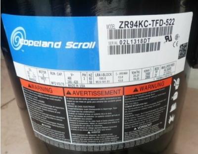 Cina Compressore di refrigerazione del condizionamento d'aria del compressore del rotolo di Copeland R22 8HP ZR94KC-TFD-522 in vendita