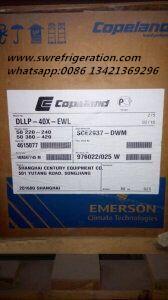 Cina Serie ermetica del compressore DWM dei semi stazionari di refrigerazione di DLLP-40X-EWL 4HP Copeland in vendita