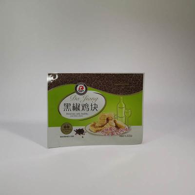 Cina La stampa su ordinazione alluminata ha laminato per le pepite di pollo di Peper del nero 300g in vendita