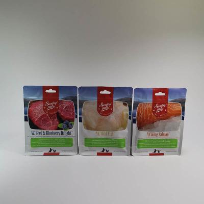 China 50g 205x150mm 100 Micron Recyclable Dog Food Packaging for sale