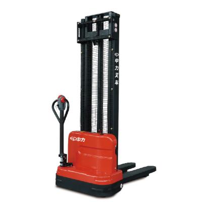 China Compact Straddle Pallet Stacker Forklift Hydraulic Lifting Customized for sale