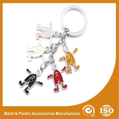 Cina Catene chiave promozionali personali metallo variopinto elegante degli anelli portachiavi in vendita