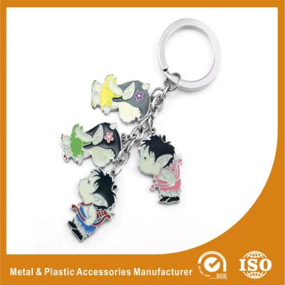 Cina Metallo su ordinazione Keychains del regalo in lega di zinco del ricordo per i bambini in vendita