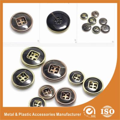 Cina Multi bottone di cucito della resina di plastica del bottone di colore per la camicia resinica in vendita