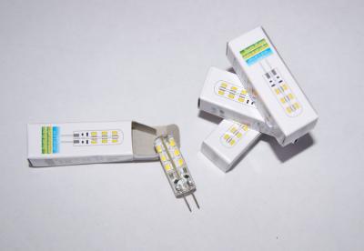 China O sillicone 3014 da luz 2w do diodo emissor de luz G4 lasca 2 anos de garantia 90lm com caixa à venda