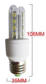 Chine 2u LED 5w U d'intérieur - dactylographiez à supermarché de chambre à coucher de salon les lampes économiseuses d'énergie et économiseuses d'énergie commerciales de ménage à vendre