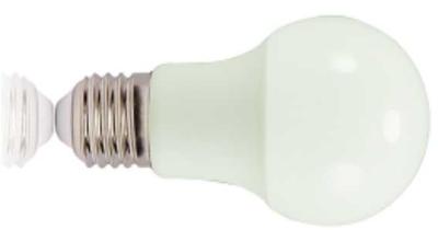 China Do escritório de poupança de energia de alumínio plástico da casa do modelo de Rohs do CE da lâmpada 430lumen 220-240v da tampa do bulbo do bulbo A60 4.5w do diodo emissor de luz uso interno à venda