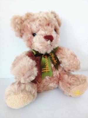 China Plush 20cm Size Bear With Tie On Neck Christmas Holiday Present Teddy Bew Children KIDS Stuffed Toys OEM Items Fashion for sale