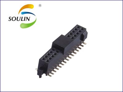中国 二重列SMT H3.9 90度女性ヘッダーのコラムのきわめて簡単な設計 販売のため