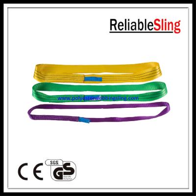 Китай Слинг Webbing одиночного ply полиэфира бесконечный, сверхмощный плоский слинг Webbing продается