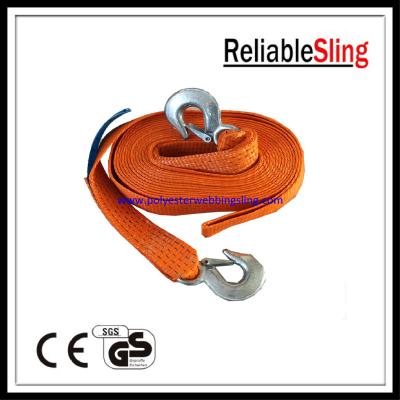 Cina Cinghie resistenti arancio di rimorchio di iso di GS del CE con i ganci per fuori dalle cinghie di recupero della strada in vendita