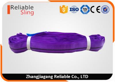 Cina Codice colore senza fine rotondo delle imbracature del poliestere del loop infinito da 1 tonnellata secondo la norma dell'en in vendita