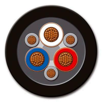 PROTOMONT Flexible Mining Cable 3 X 185 + 3 X 95/3E + 3 X 2.5ST Tinned 3