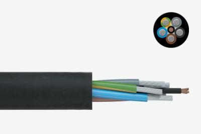 Cina DIN VDE 0250 Certified Reeling Cables: Transformative Electrical Solutions for Gantry Crane Operations in Global Port and Shipyard Logistics (Cablo a rullo certificato DIN VDE 0250: Soluzioni elettriche trasformative per le operazioni di gru a grattavia nella logistica globale dei porti e dei cantieri navali) in vendita