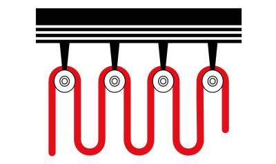 Type Festoon-Flex PUR-HF D12Y11Y Cable PUR Sheathed For Festoon System For Use