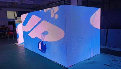 China Pantalla LED de alquiler de interiores de 500x500 mm de 90 grados 1920hz con pared de video en venta