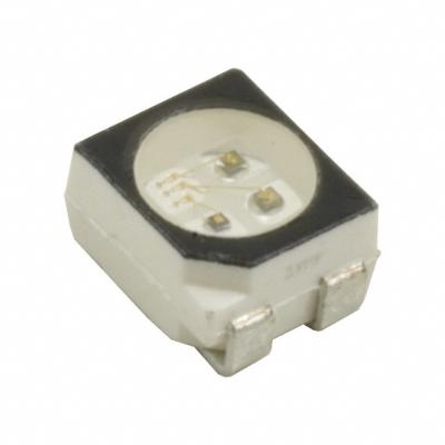 3528 RVB SMD ont mené la taille de 1.90mm dans la puce polychrome noire LED de vue supérieure de coquille