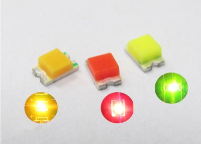 중국 최고 노란 칩 LED 90mW 전자공학 성분이 다이오드에 의하여 SMD 칩 LED 0.8mm 고도 0805 포장 점화합니다 판매용