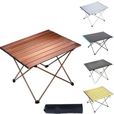 China Modern OEM Portable Oxford Beach Outdoor Picnic Tables Aluminum Camping Foldable Folding for sale