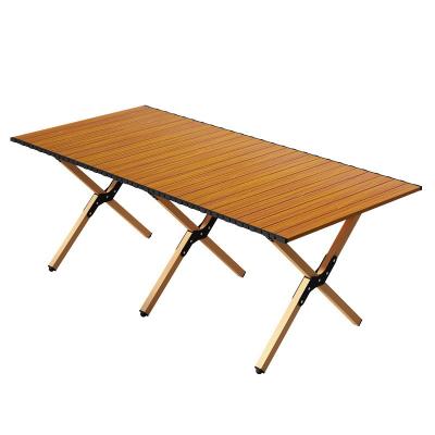 China Outdoor Portable Foldable Camping Table Folding Garden Fishing Hiking for sale