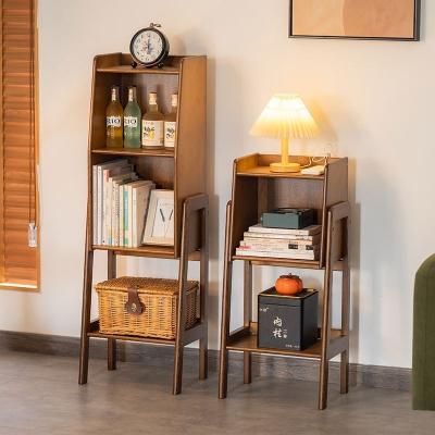 China Storage Organizer Cabinet in Living Room, Bed Side Night Stand Shelf, Rack Bookcase,Record Player Ladder for sale