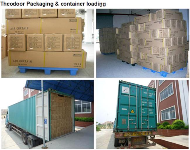 Packaging of Air Curtain Equipment