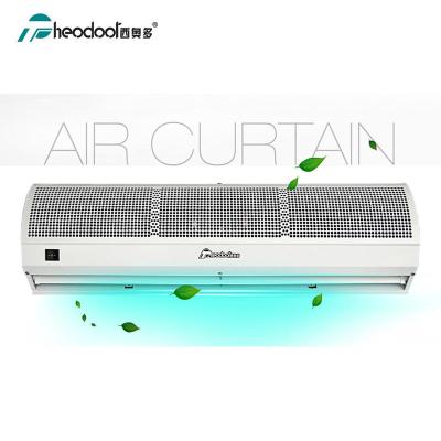 Cina 90-200cm Cortina d'aria compatta 11m/s Velocità con telecomando in vendita