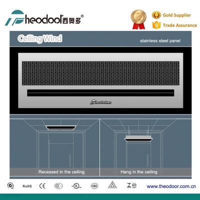 China 230V Ceiling Mount Concealed Air Curtain 0.9m to 1.8m with Remote Control for sale