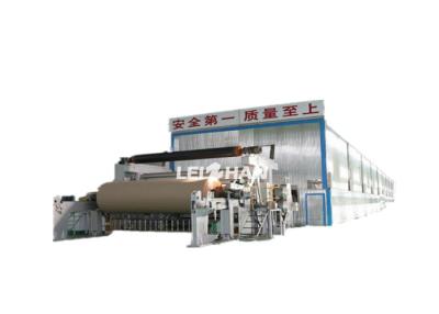 China 1880 - papelada de 5800mm que recicla a máquina do papel de embalagem para a fatura de papel do rolo à venda